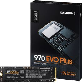 SAMSUNG 970 EVO Plus 250GB NVMe M.2 Internal SSD, V-NAND Technology ...
